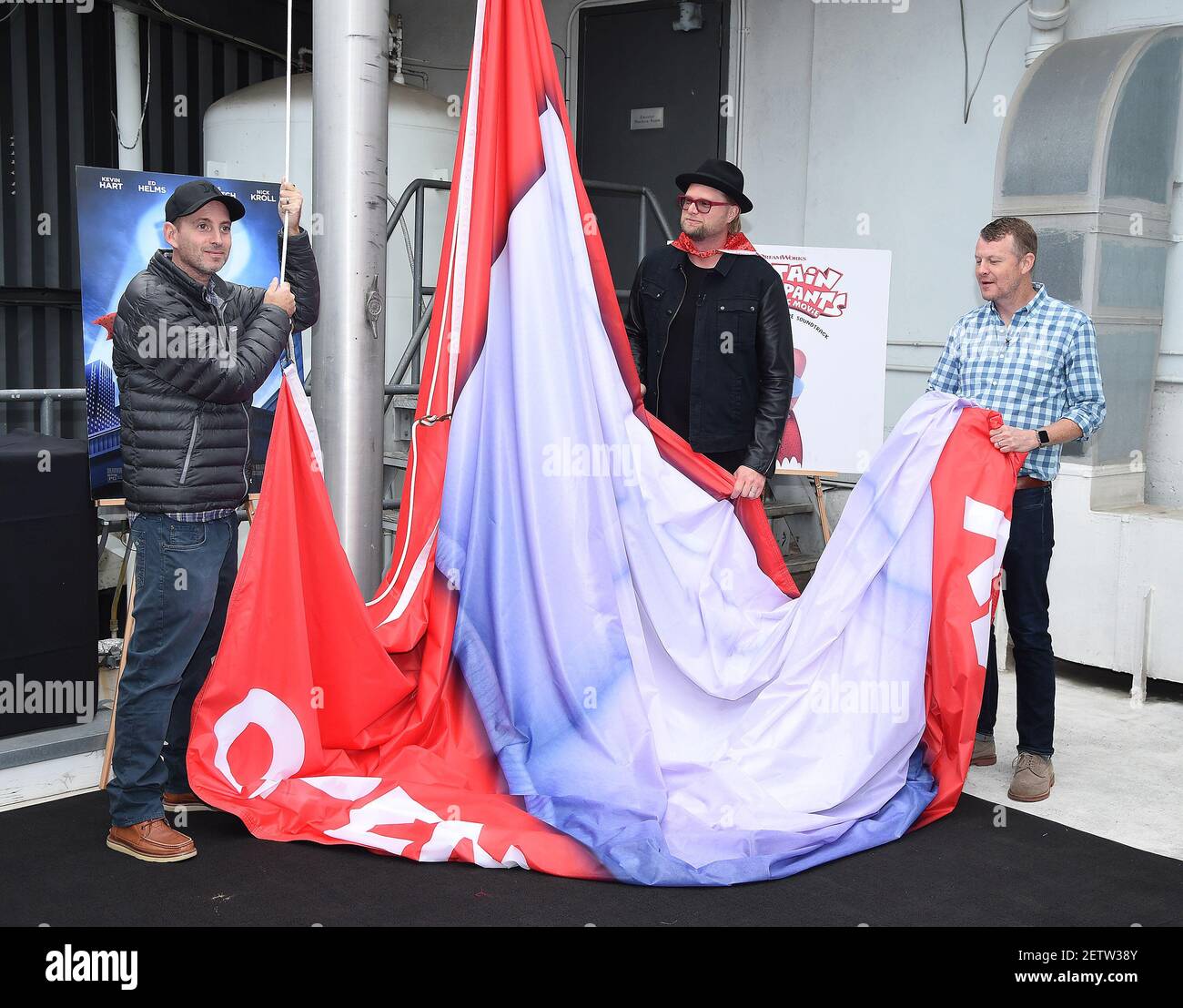 HOLLYWOOD, CA - MAY 31: Director David Soren, Soundtrack Producer Adam ...