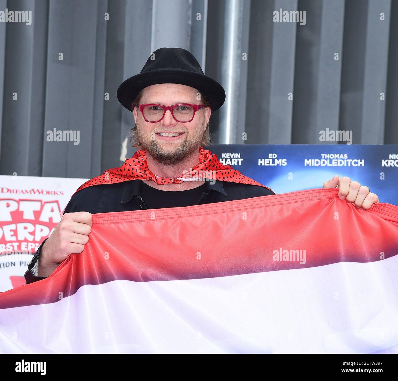 HOLLYWOOD, CA - MAY 31: Soundtrack Producer Adam Anders takes part in a ...