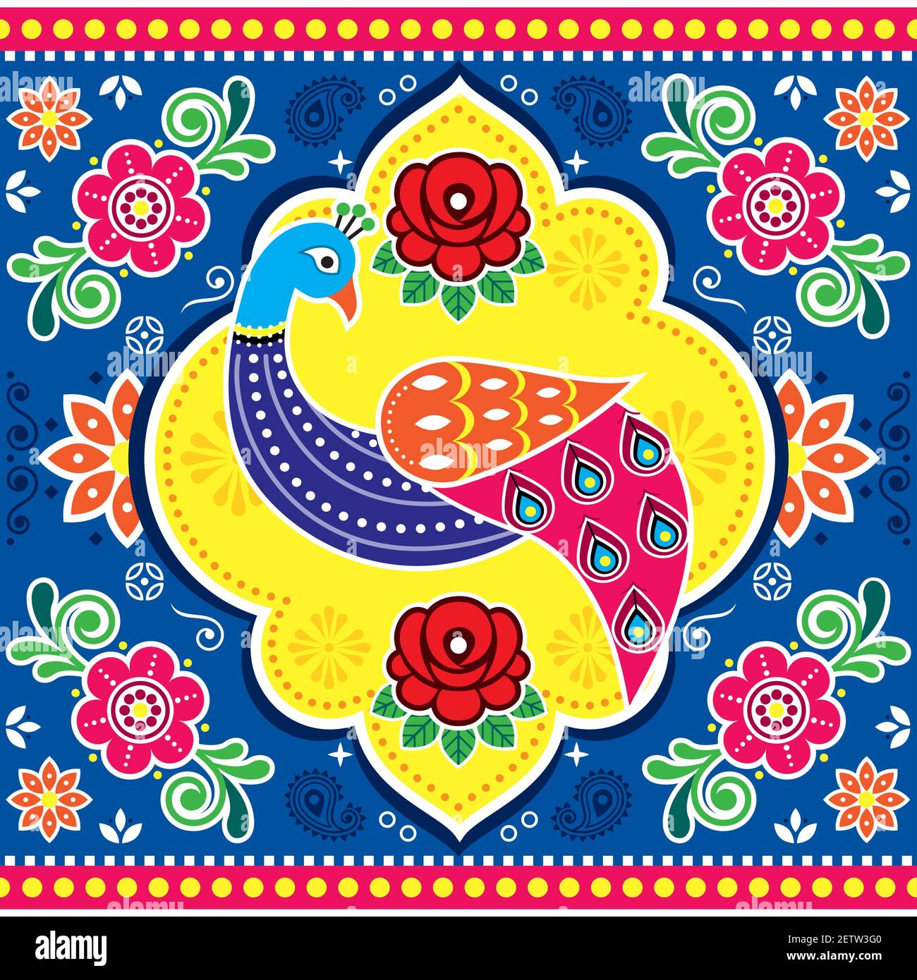 Pakistani painting High Resolution Stock Photography and Images - Alamy