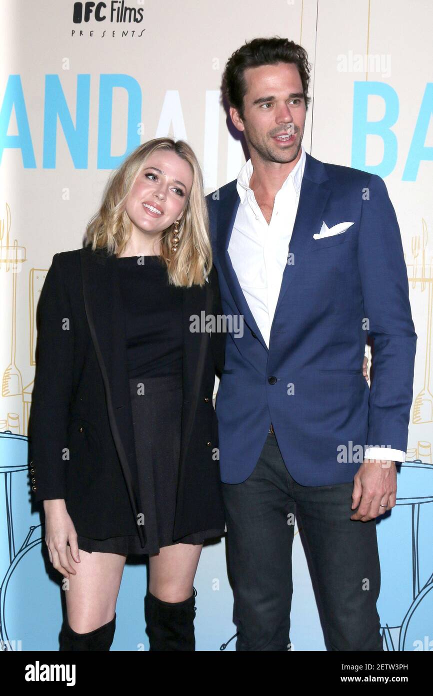 LOS ANGELES - MAY 30: Majandra Delfino, David Walton at the "Band Aid ...