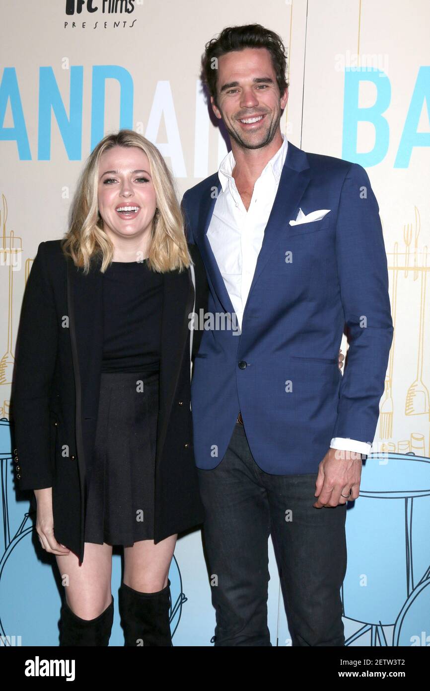LOS ANGELES - MAY 30: Majandra Delfino, David Walton at the "Band Aid ...