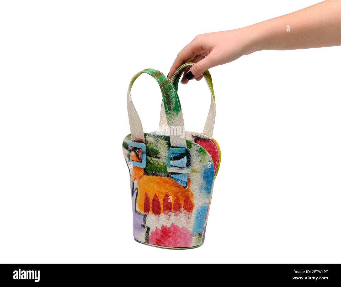 Fashionable and stylish walking handbag for woman. Studio shoot Stock ...