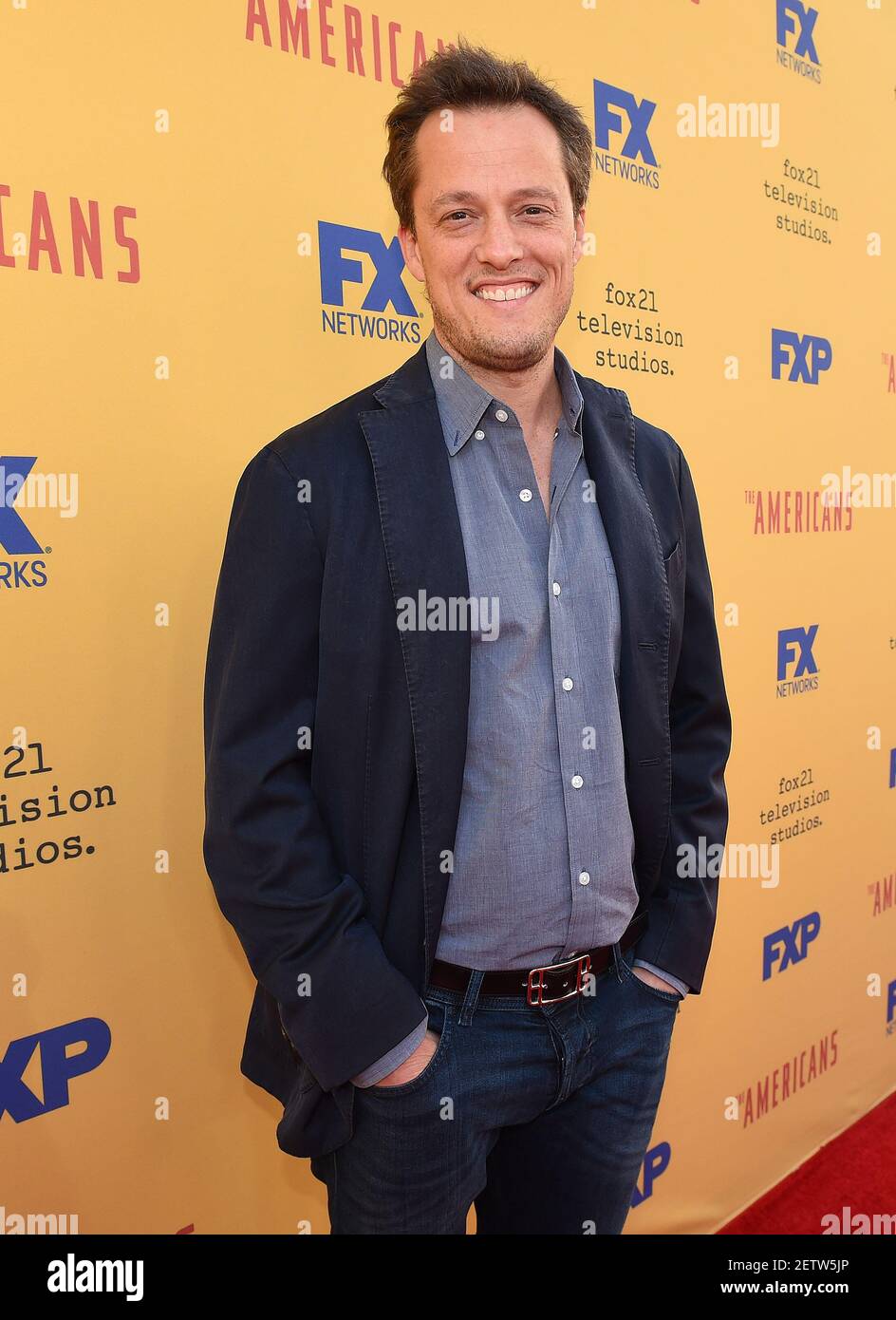 NORTH HOLLYWOOD, CA - JUNE 1: Composer Nathan Barr attends FX's 'The ...