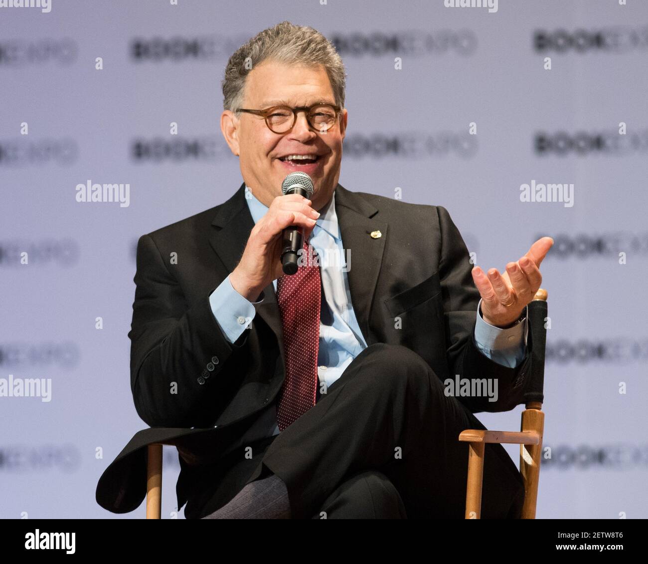 Senator Al Franken at the Book Expo at the Javits Convention Center in ...