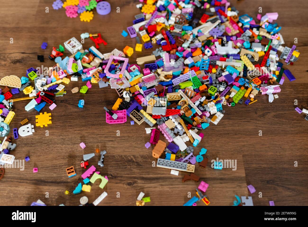 Lego Blocks On The Floor High Resolution Stock Photography and Images ...