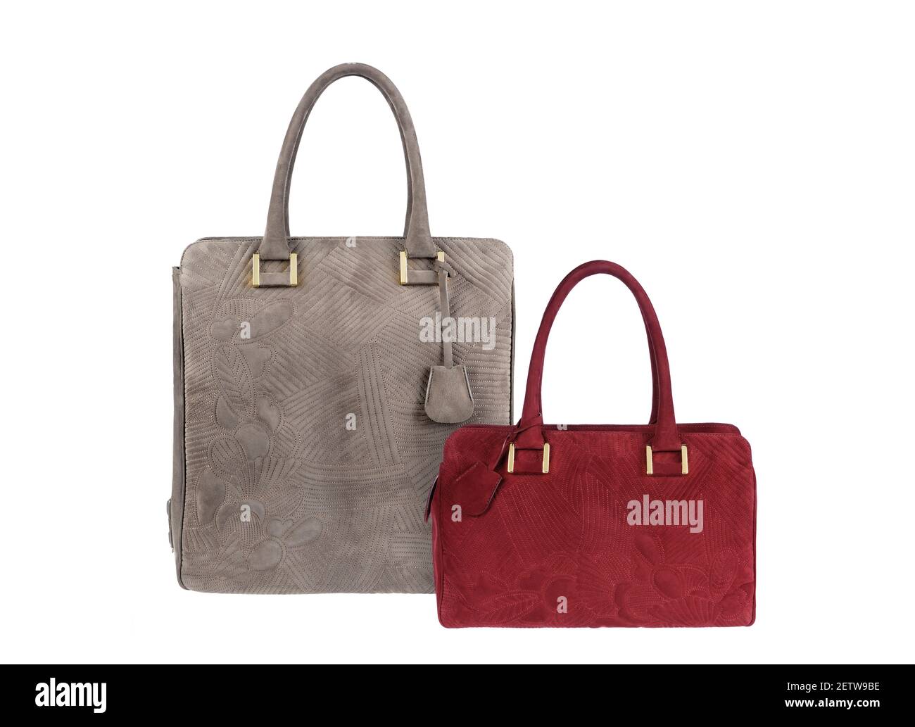 Fashionable and stylish walking handbag for woman. Studio shoot Stock ...