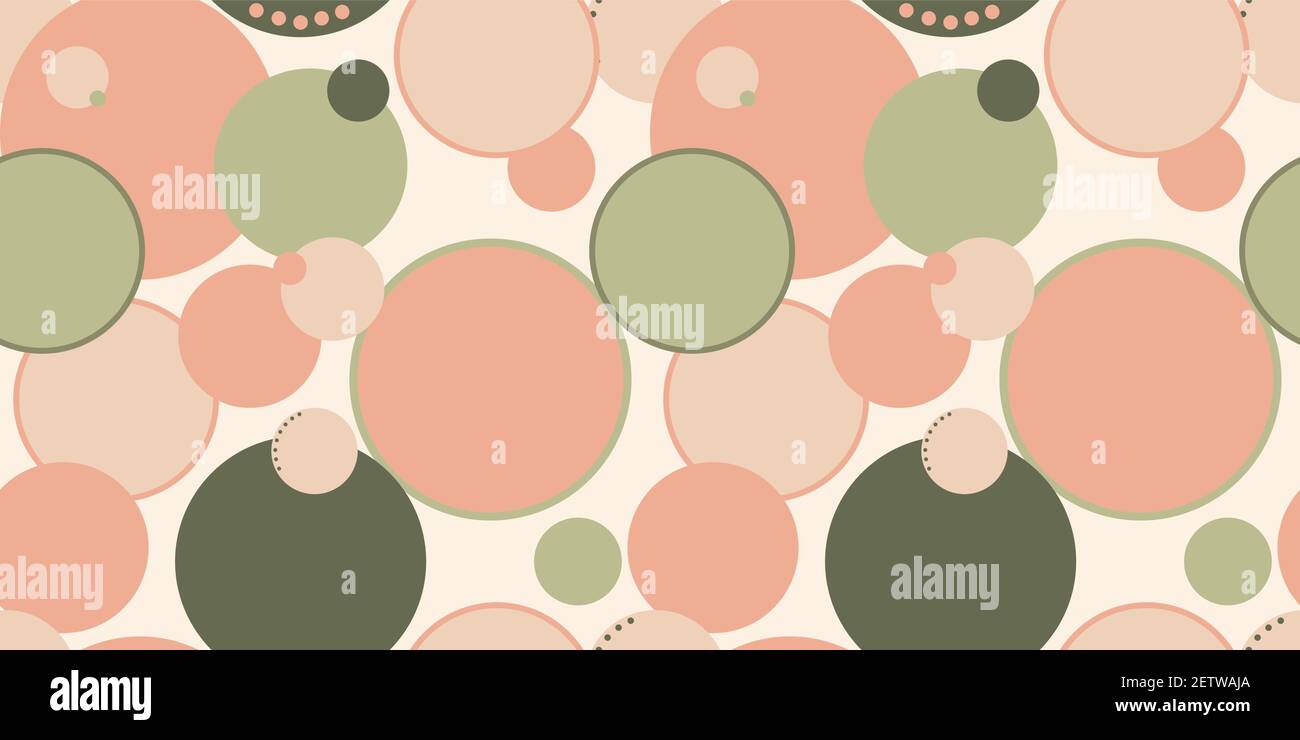 Abstract geometric pattern. Seamless background in calm colors. Trendy ...