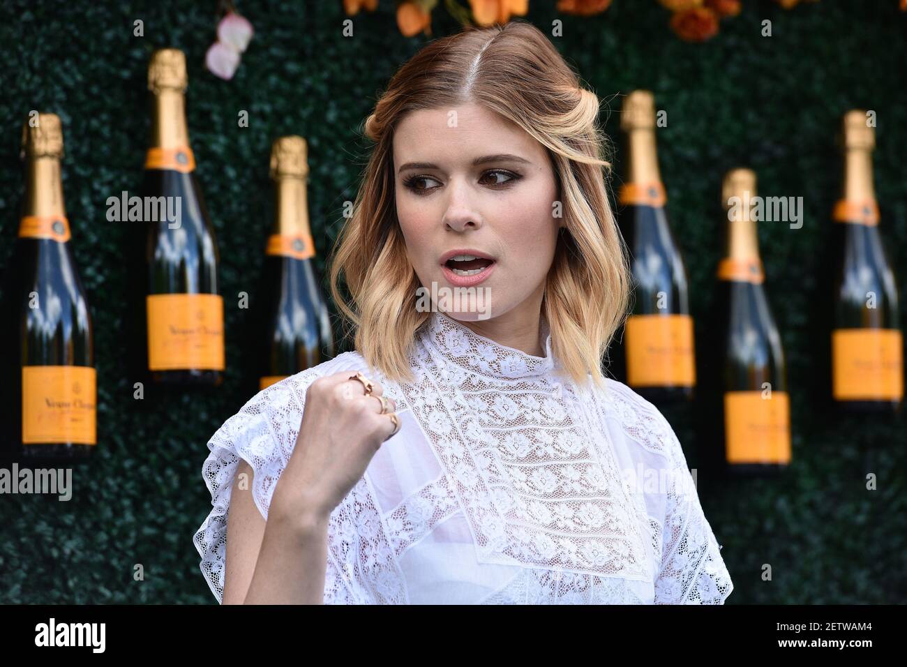 Actress Kate Mara attends The Tenth Annual Veuve Clicquot Polo Classic ...