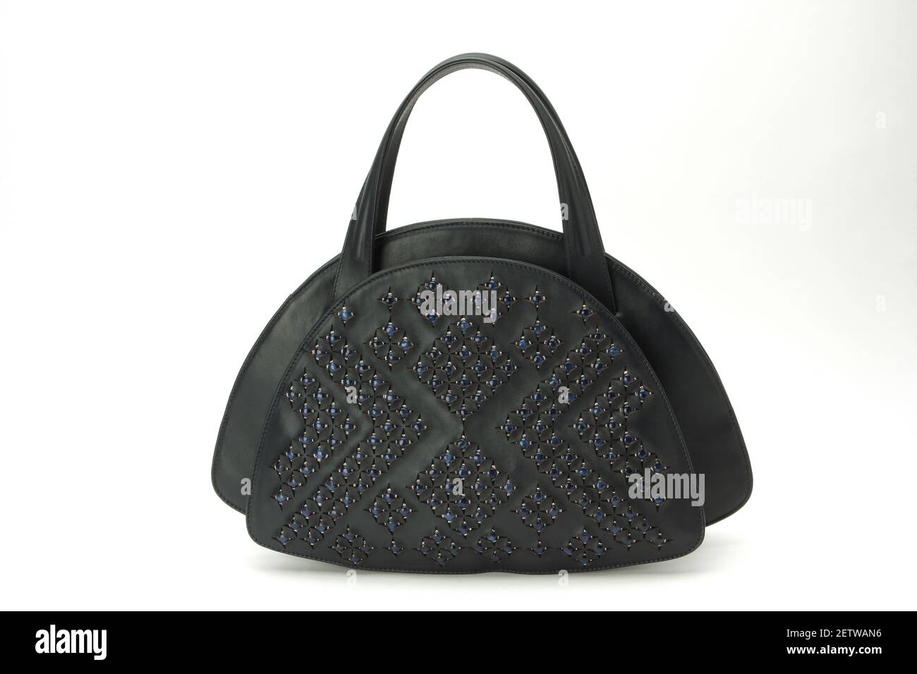 Fashionable and stylish walking handbag for woman. Studio shoot Stock ...