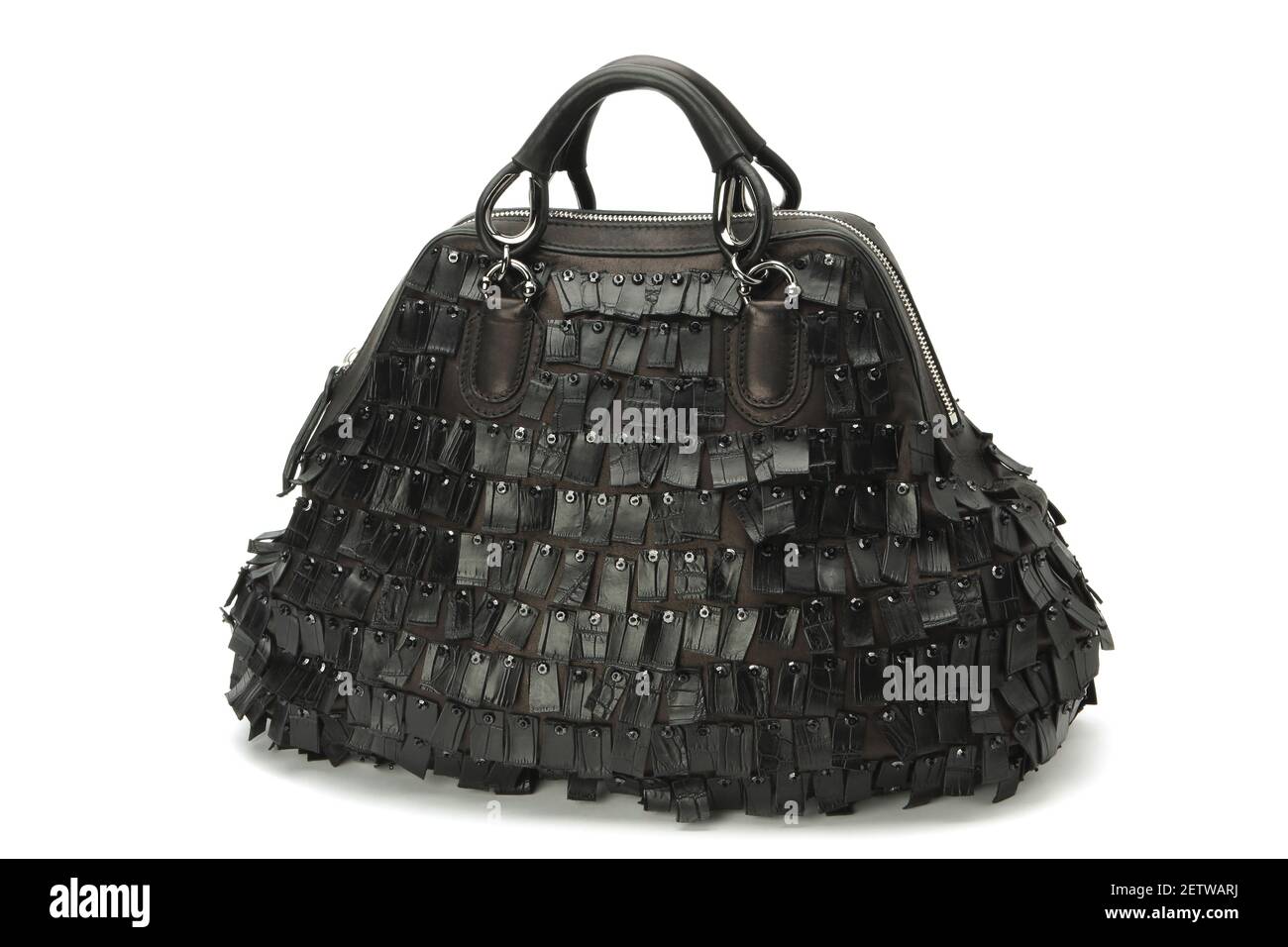 Fashionable and stylish walking handbag for woman. Studio shoot Stock ...