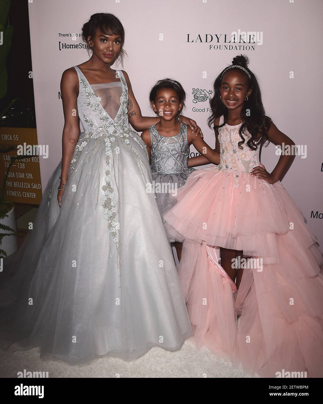 BEVERLY HILLS, CA - JUNE 3: Elisa Johnson, Gigi Johnson and Chance ...