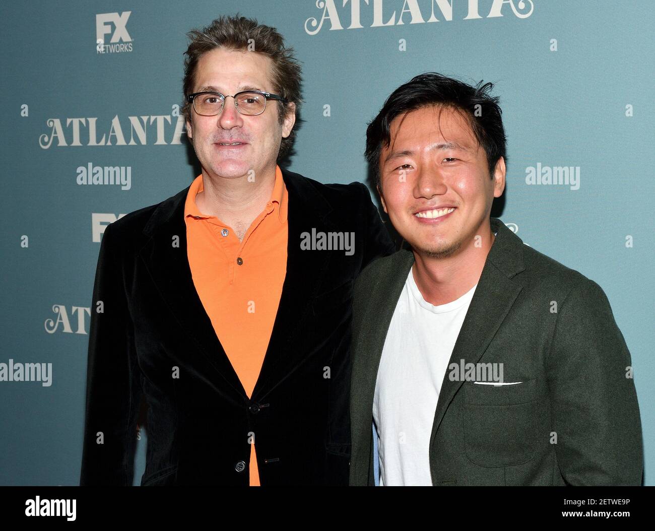 NEW YORK, NY - JUNE 5: L-R: Exec. producer Paul Simms and director Hiro ...