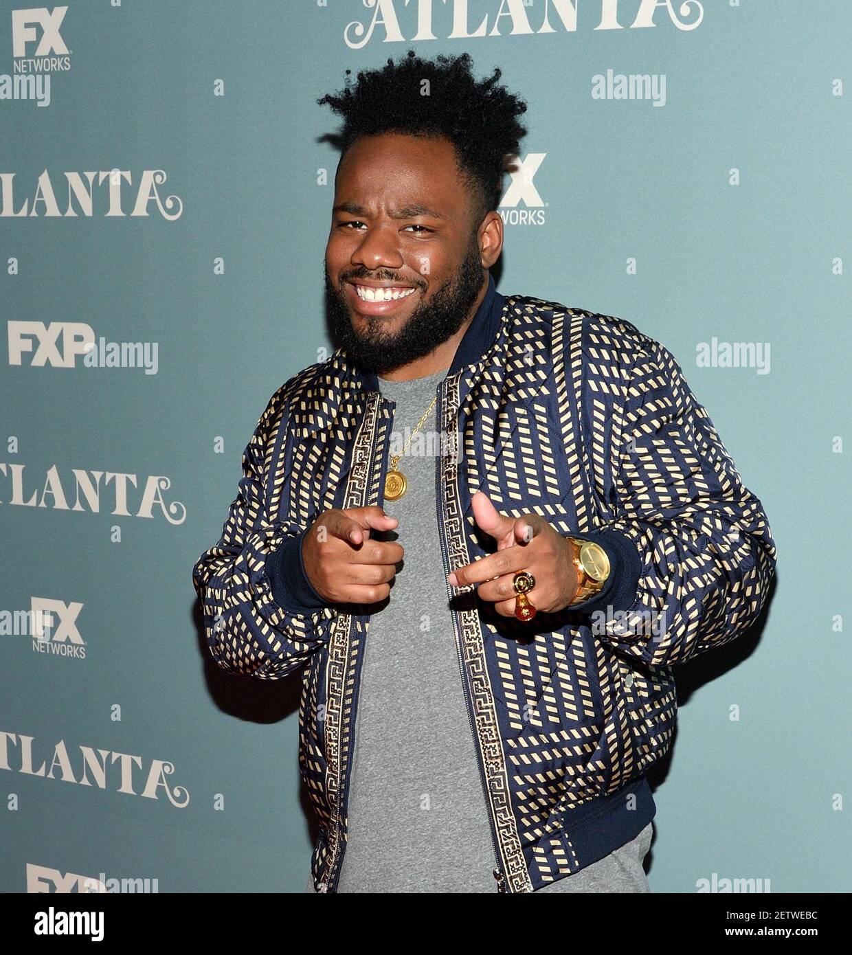 NEW YORK, NY - JUNE 5: Writer Stephen Glover attends FX's 'Atlanta' For ...