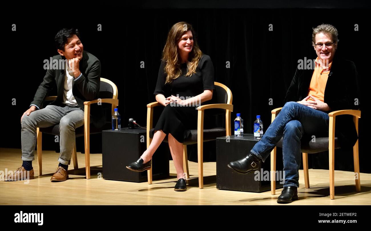NEW YORK, NY - JUNE 5 L-R: Director Hiro Murai, exec. producer Dianne ...