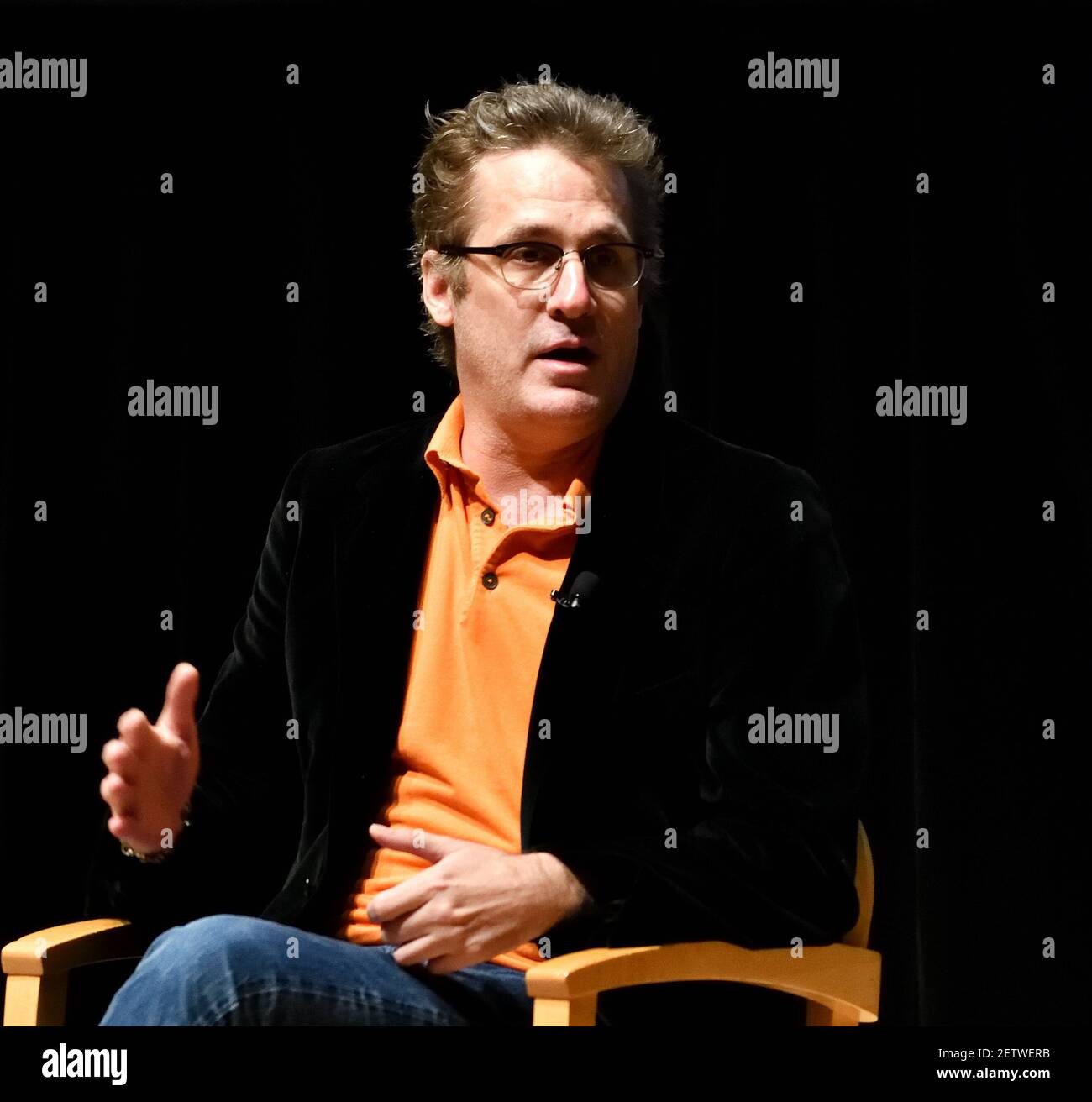 NEW YORK, NY - JUNE 5 Exec. producer Paul Simms speaks during the panel ...