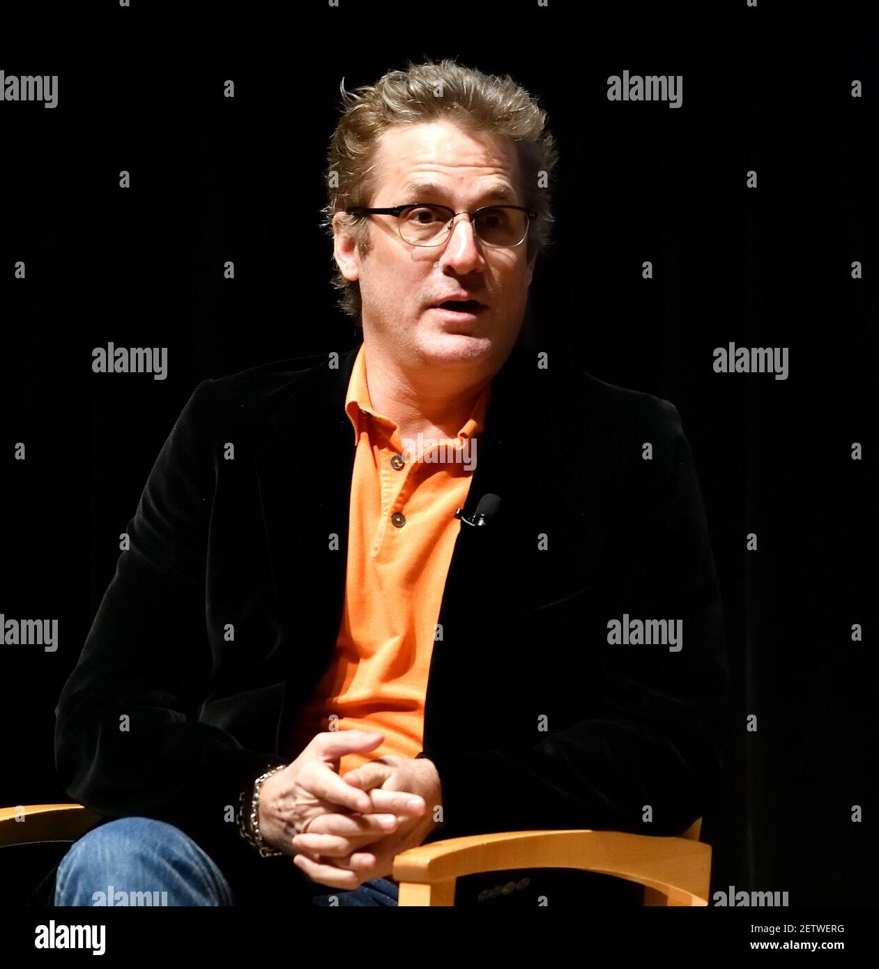 NEW YORK, NY - JUNE 5 Exec. producer Paul Simms speaks during the panel ...