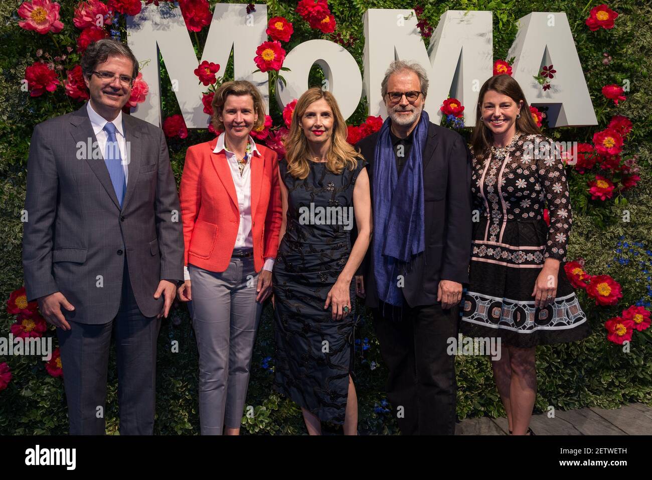 (L to R): Francois Delattre, Sophie L'Helias, Anne Dias, Clifford Ross ...