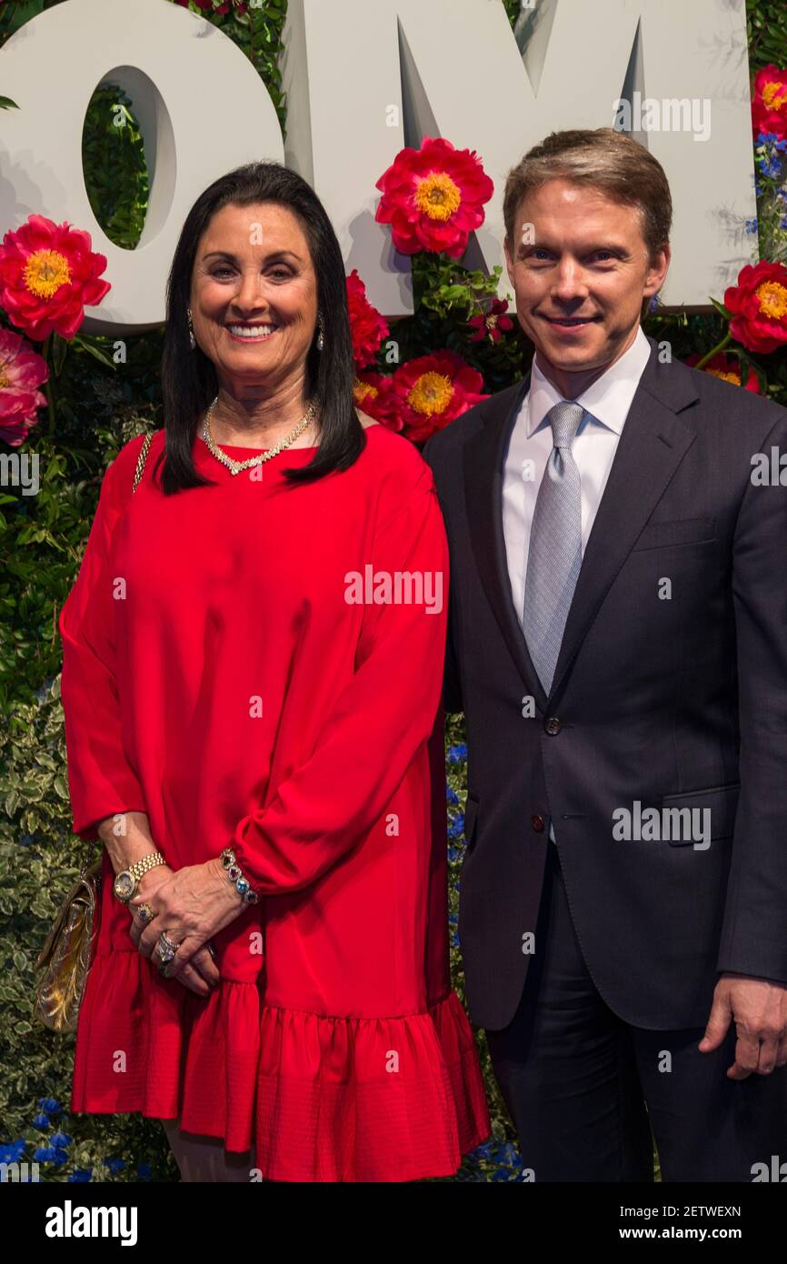 Anne Schaffer (L) and Tom Osborne (R) are seen at arrivals for the 2017 ...