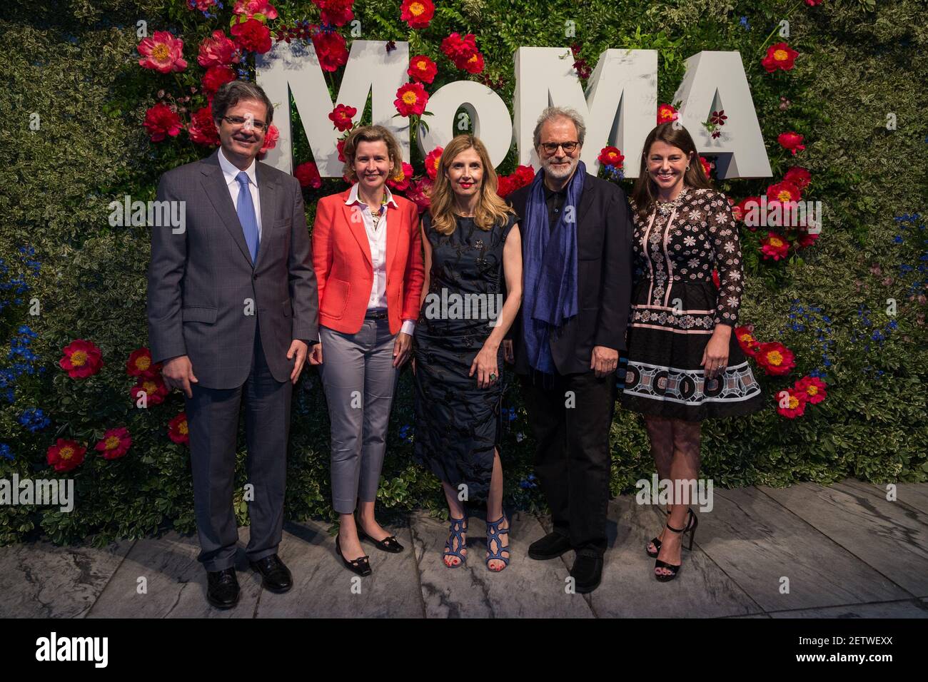 (L to R): Francois Delattre, Sophie L'Helias, Anne Dias, Clifford Ross ...