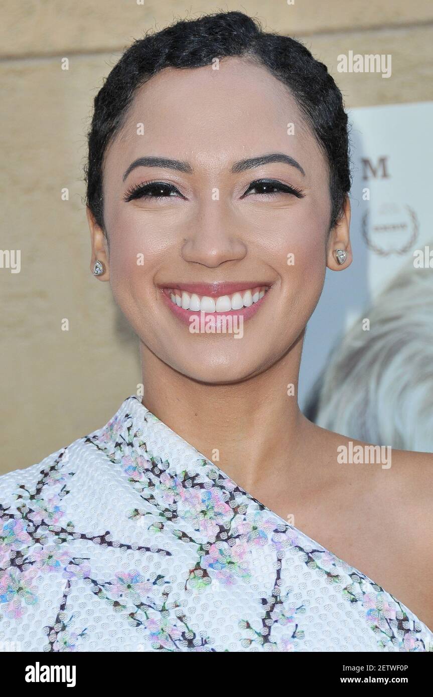 Andy Allo arrives at "The Hero" Los Angeles Premiere held at the ...