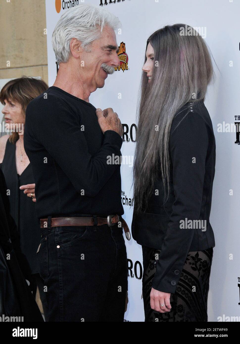 (L-R) Sam Elliott and Daughter Cleo Elliot together at "The Hero" Los ...