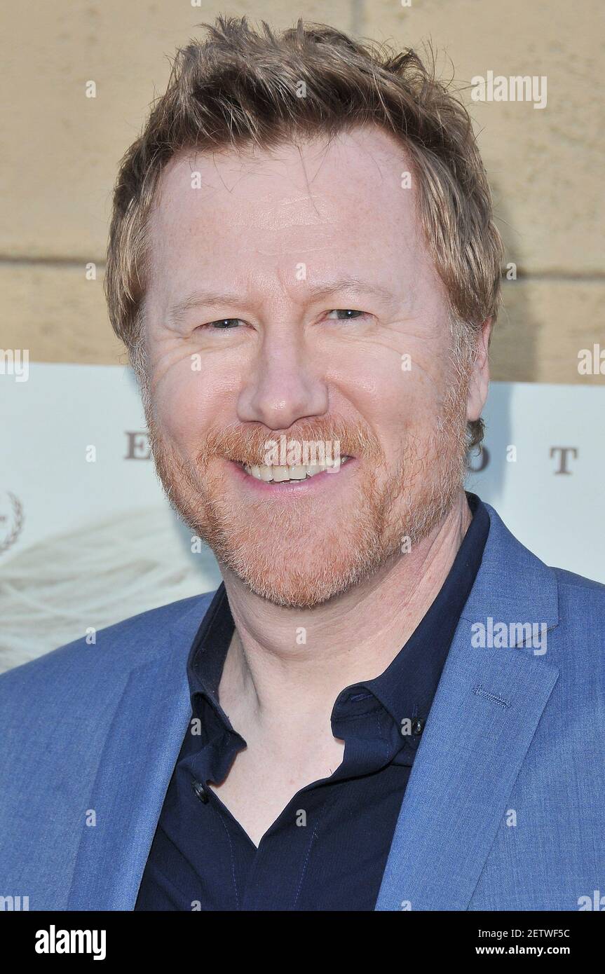 Christopher May arrives at "The Hero" Los Angeles Premiere held at the ...