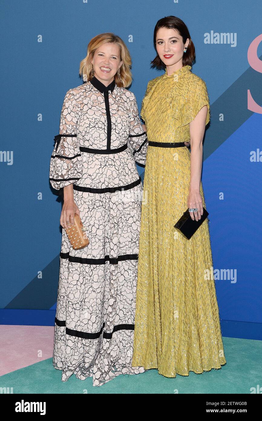 Lela Rose and Mary Elizabeth Winstead attend the 2017 CFDA Awards held ...