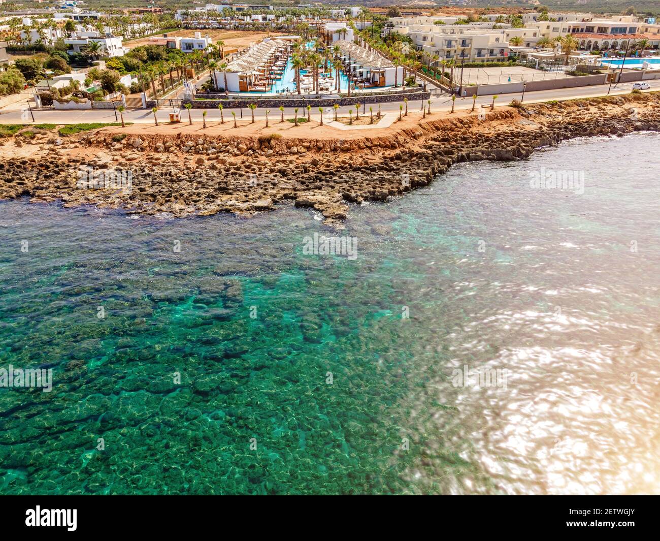 Aerial drone coast island tropical hi-res stock photography and images ...