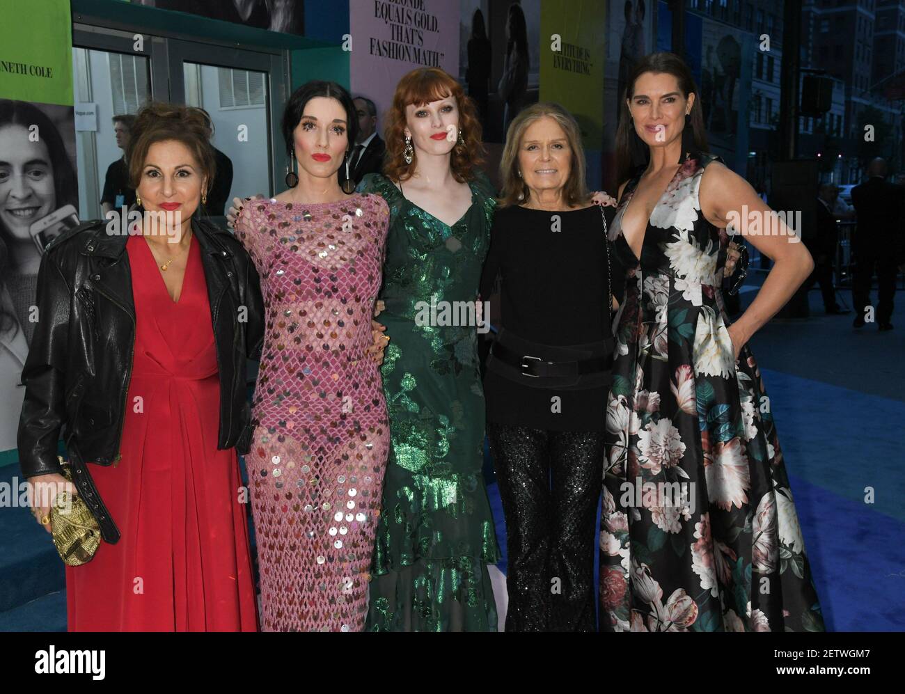 Kathy Najimy, Sarah Sophie Flicker, Karen Elson, Gloria Steinem, Brooke ...