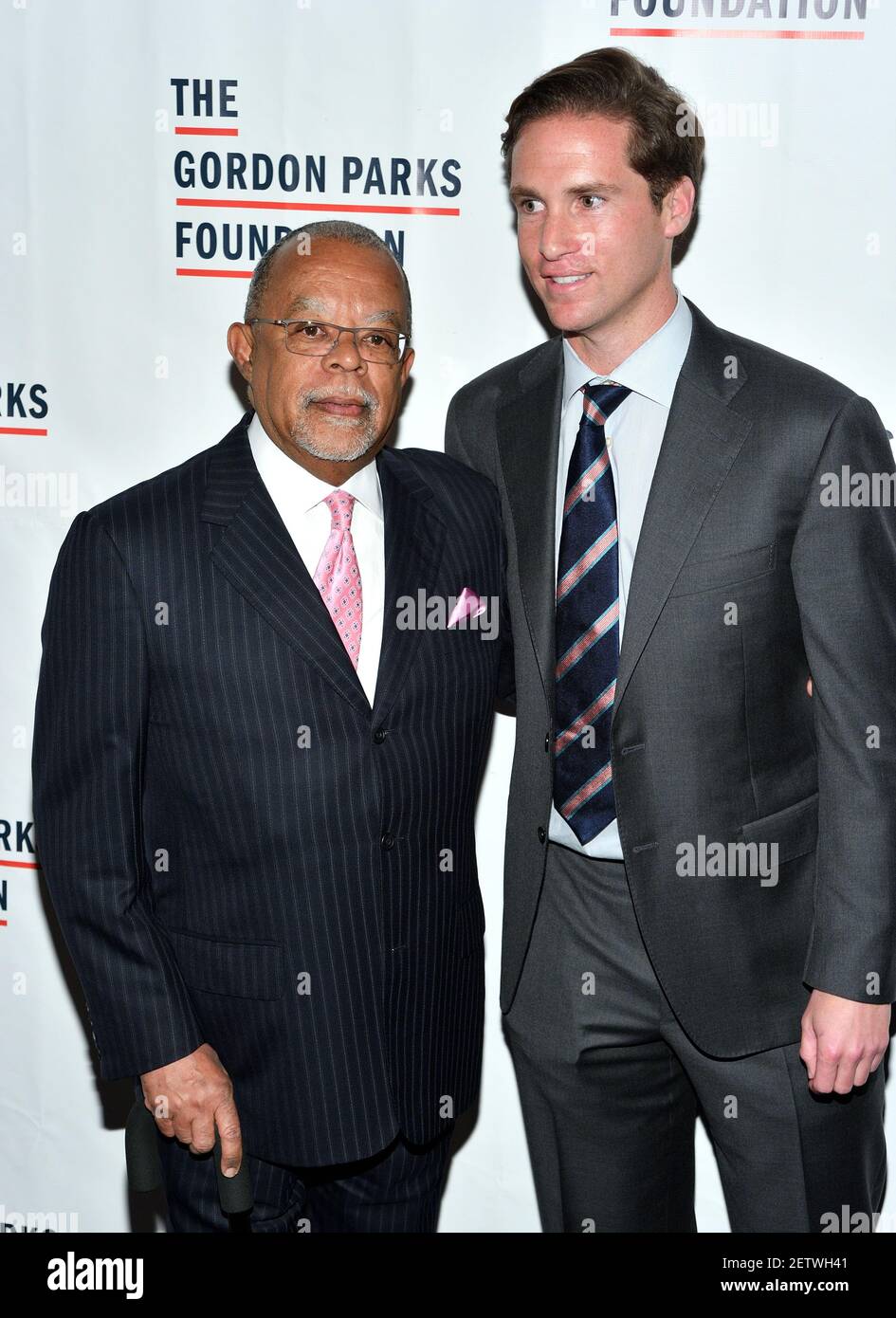 L-R: Dr. Henry Louis Gates Jr. and Peter W. Kunhardt jr. attend the ...
