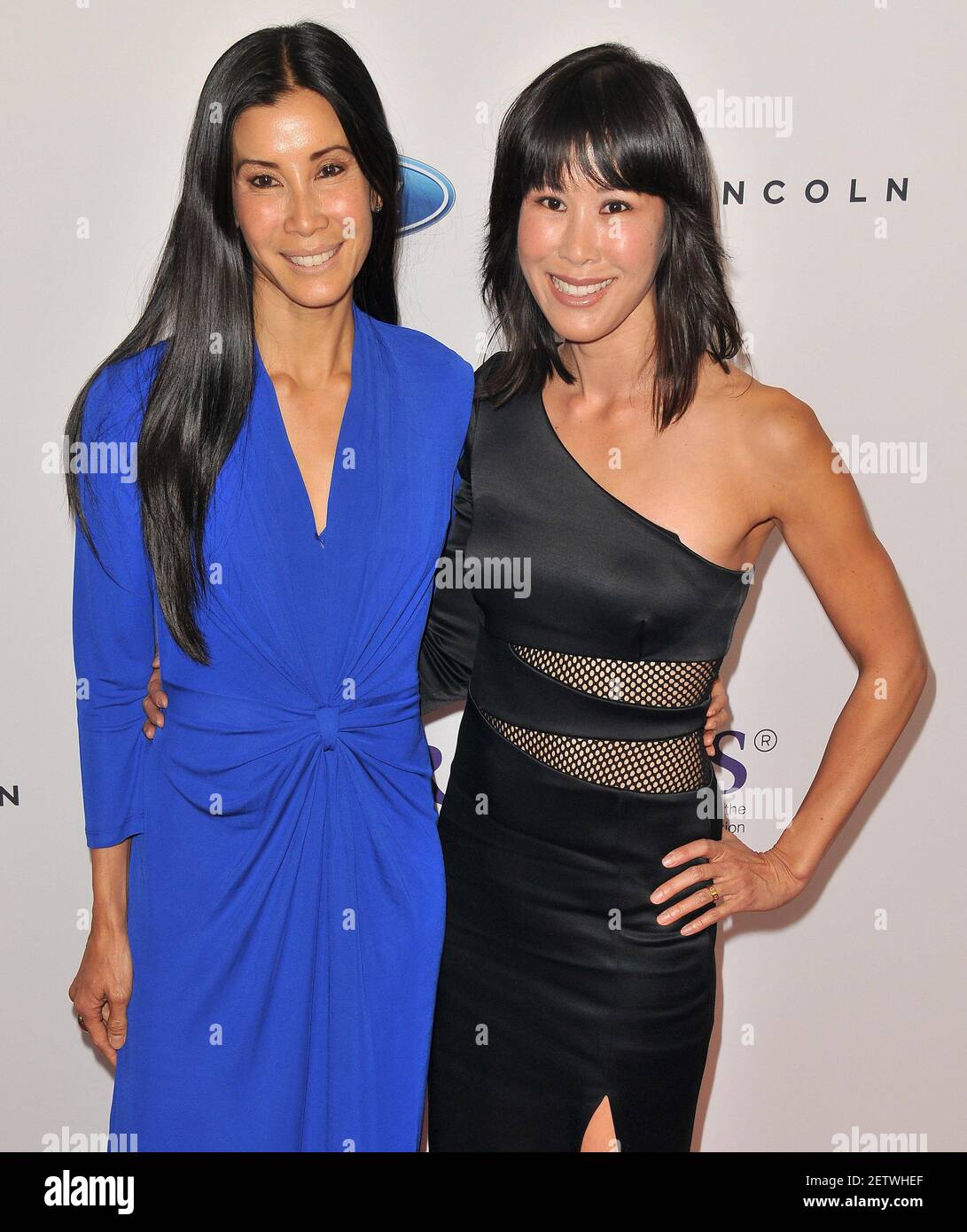 (L-R) Lisa Ling and Laura Ling arrives at the 42nd Annual Gracie Awards ...