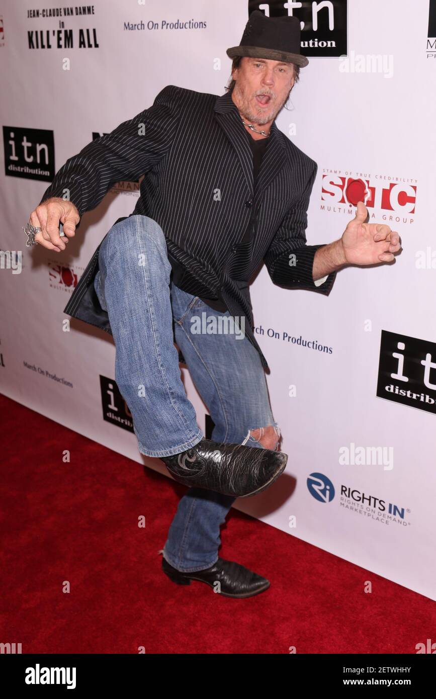 David Shark Fralick at the Premiere Of Sony Pictures' "Kill 'Em All ...