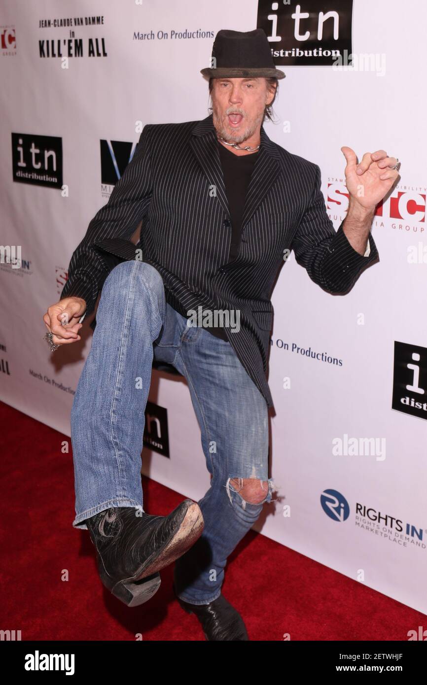 David Shark Fralick at the Premiere Of Sony Pictures' "Kill 'Em All ...