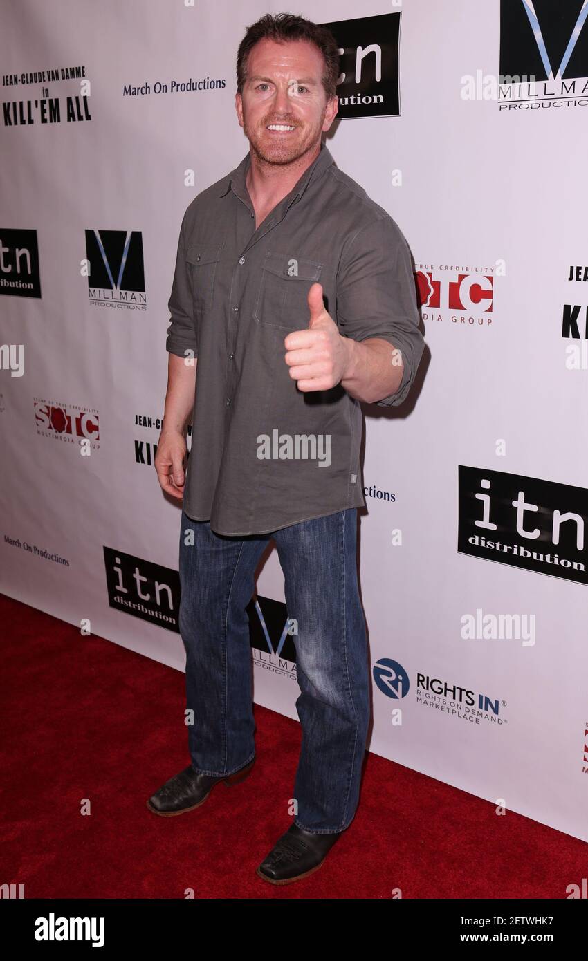 James Bennett at the Premiere Of Sony Pictures' "Kill 'Em All" held at ...
