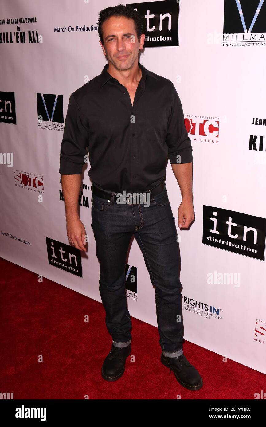 Mark Sherman at the Premiere Of Sony Pictures' "Kill 'Em All" held at ...