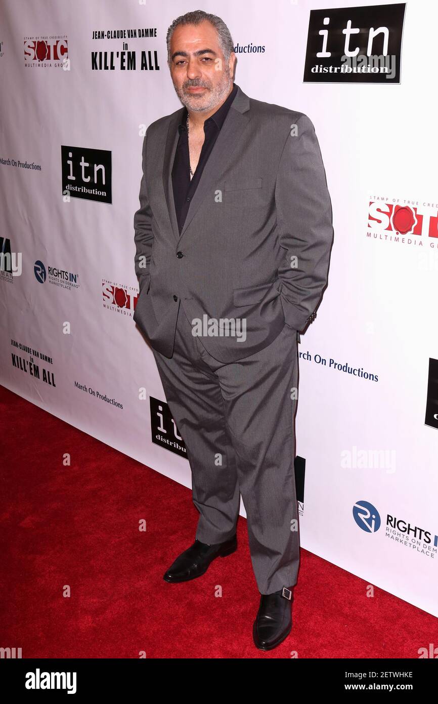 Jack Topalian at the Premiere Of Sony Pictures' "Kill 'Em All" held at ...
