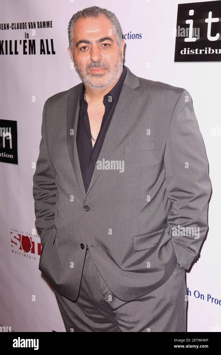 Jack Topalian at the Premiere Of Sony Pictures' "Kill 'Em All" held at ...