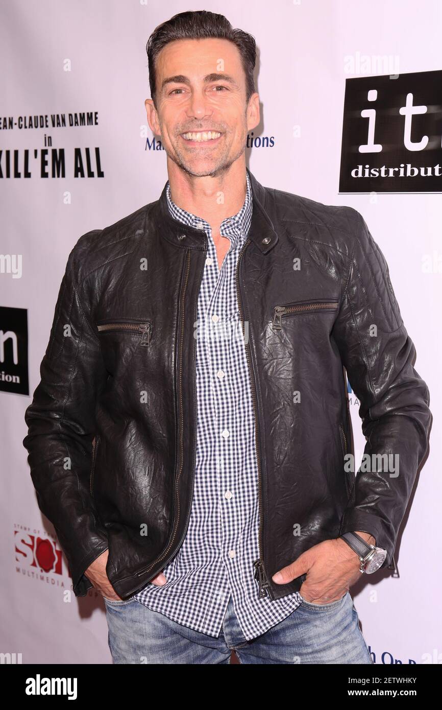 Daniel Bernhardt at the Premiere Of Sony Pictures' "Kill 'Em All" held ...