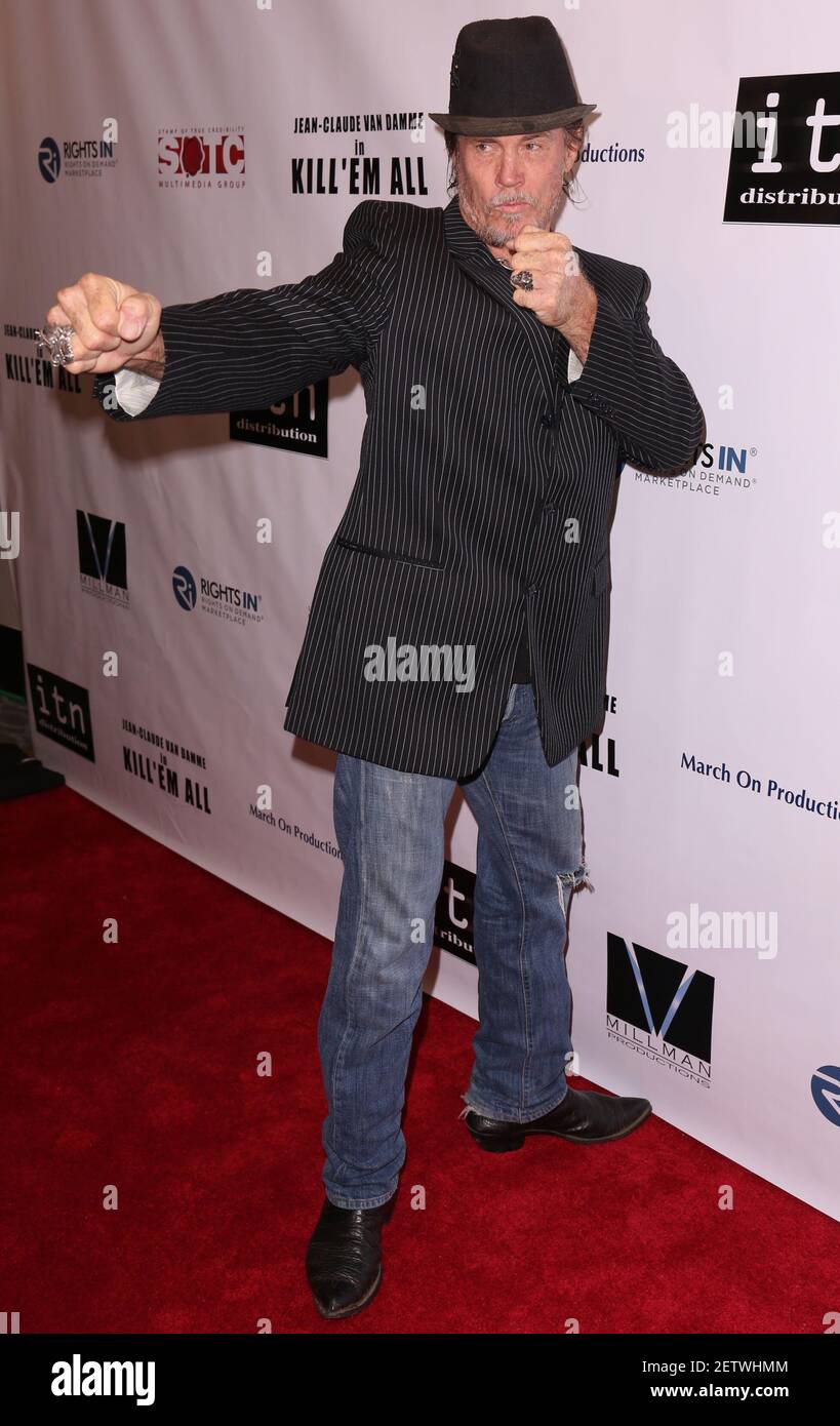 David Shark Fralick at the Premiere Of Sony Pictures' "Kill 'Em All ...