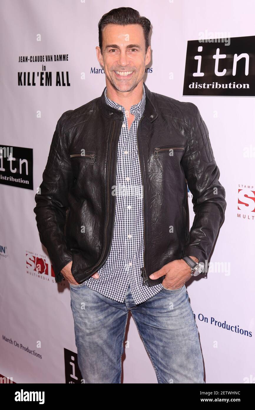 Daniel Bernhardt at the Premiere Of Sony Pictures' "Kill 'Em All" held ...