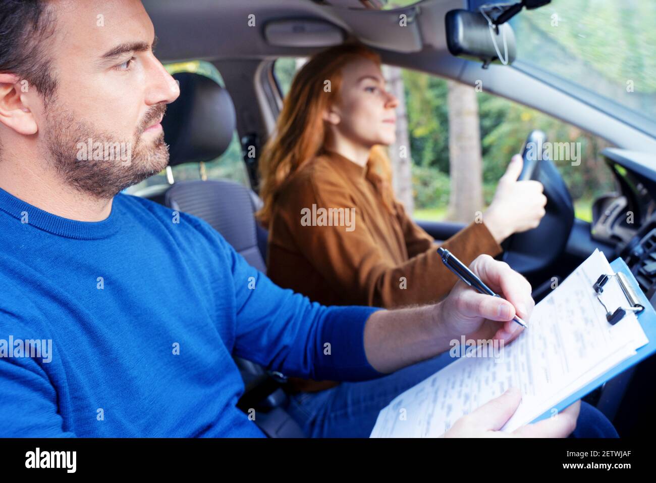 Learning to drive hi-res stock photography and images - Alamy