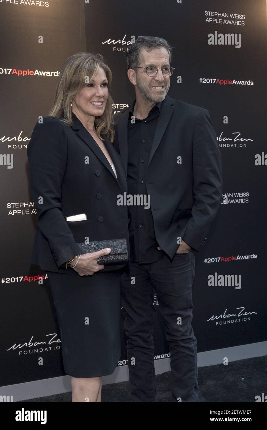 Kenneth Cole (R) is seen at arrivals for the Stephan Weiss Apple Awards ...