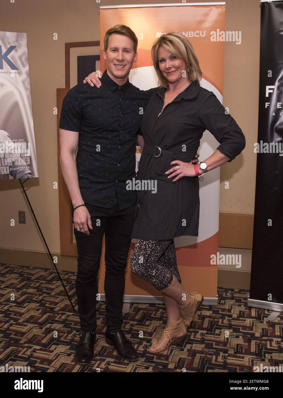 Academy Award winning screenwriter Dustin Lance Black and NBC4 anchor ...