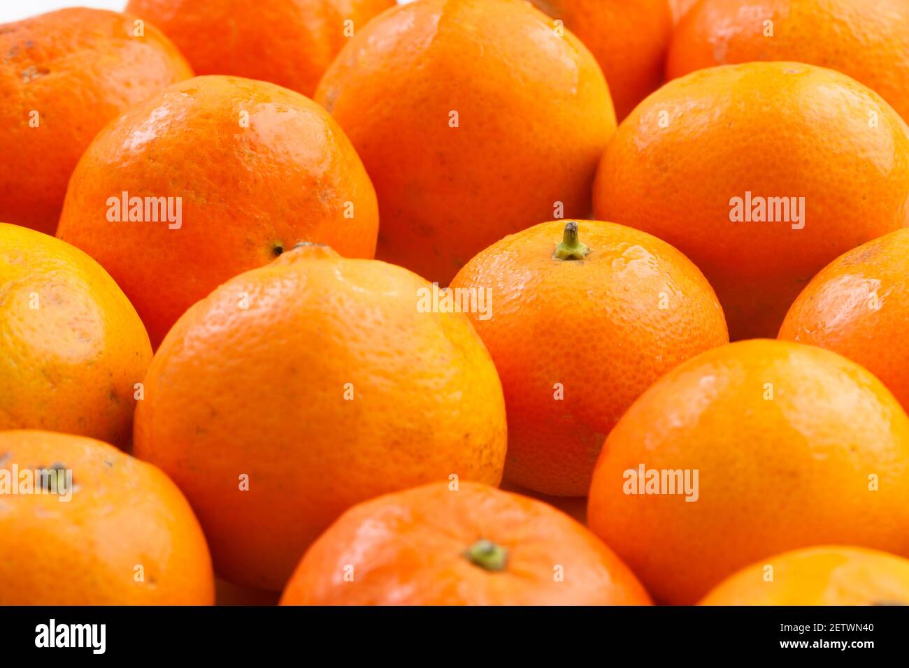 Tangerines group isolated on hi-res stock photography and images - Alamy