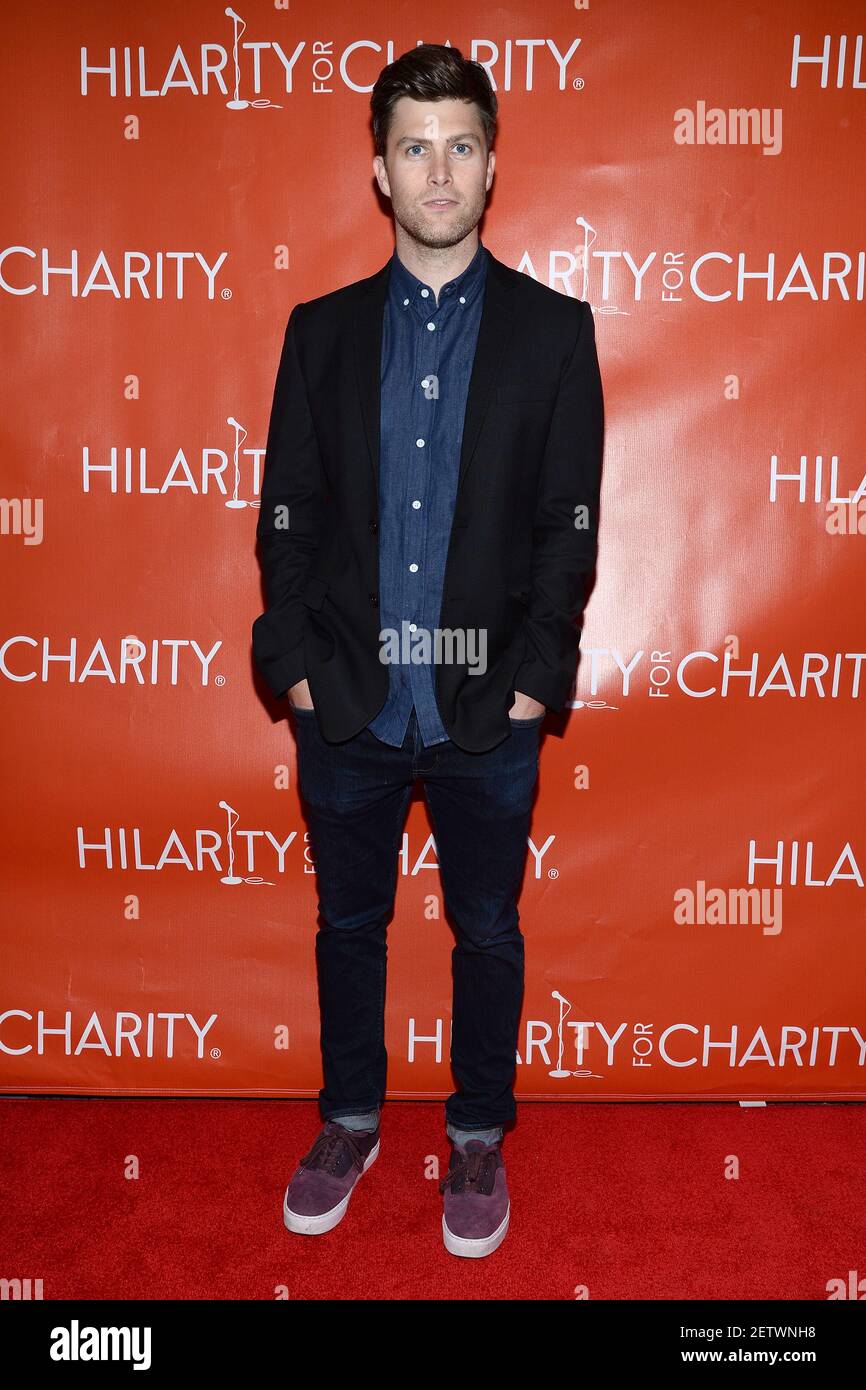 Actor Colin Jost attends the 3rd Annual Hilarity For Charity New York ...