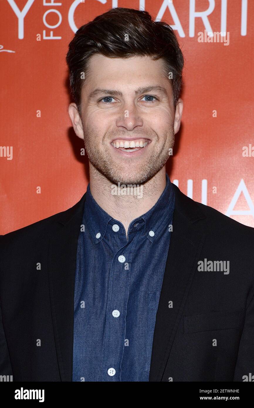 Actor Colin Jost attends the 3rd Annual Hilarity For Charity New York ...