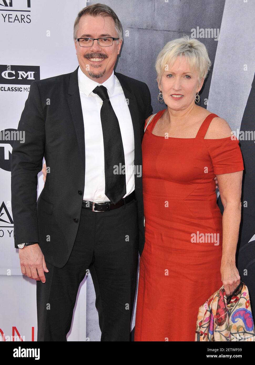(L-R) Vince Gilligan and Holly Rice arrives at AFI's 45th Life ...