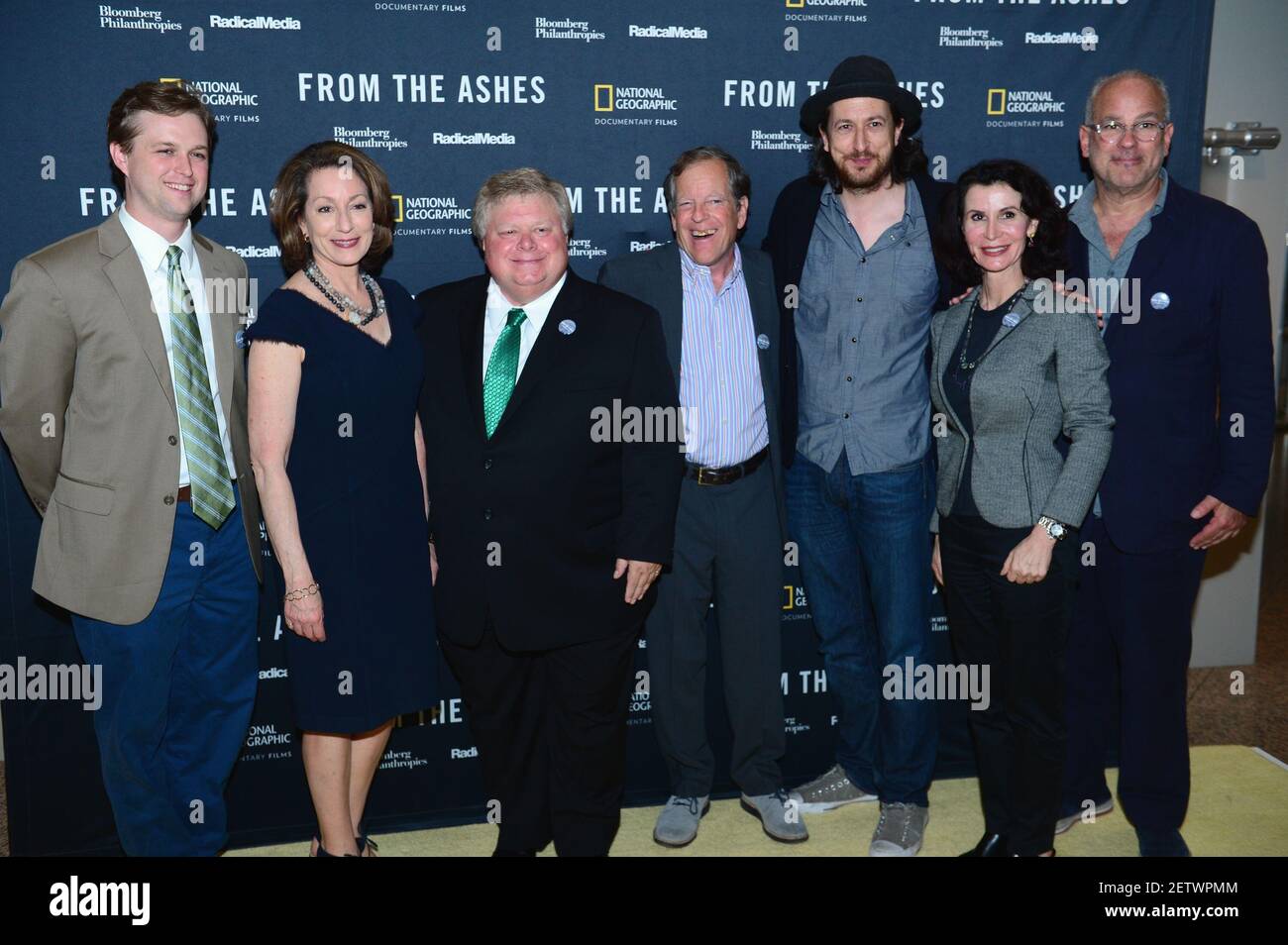 WASHINGTON, DC - JUNE 8: Brandon Dennison, Susan Goldberg, Mayor Dale ...