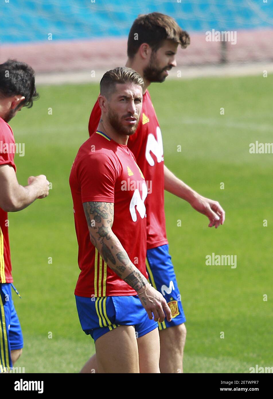 Sergio Ramos And Gerard Pique