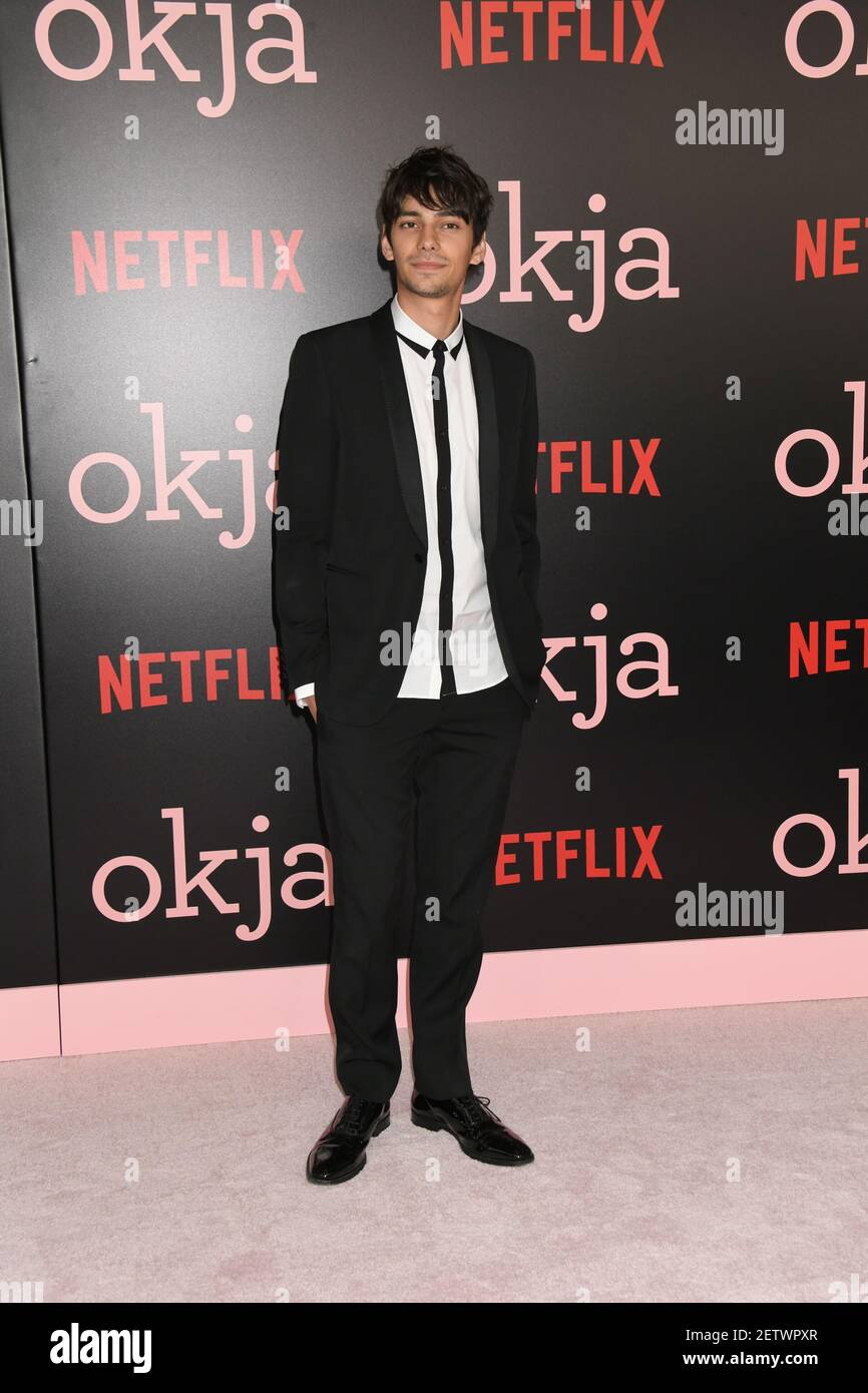 Devon Bostick attends Netflix's Bong Joon Ho's OKJA New York Premiere ...